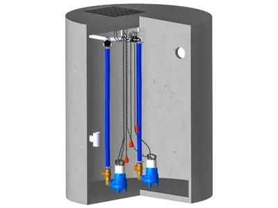 DrainAce Precast Concrete Pump Station | Global Water